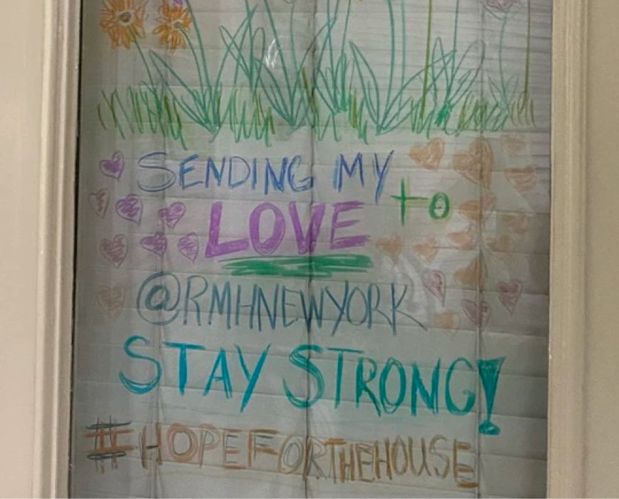 Window Messages | Ronald McDonald House New York | – RMHNY